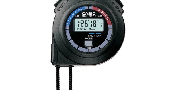 Casio HS-3V-1B Black Stopwatch