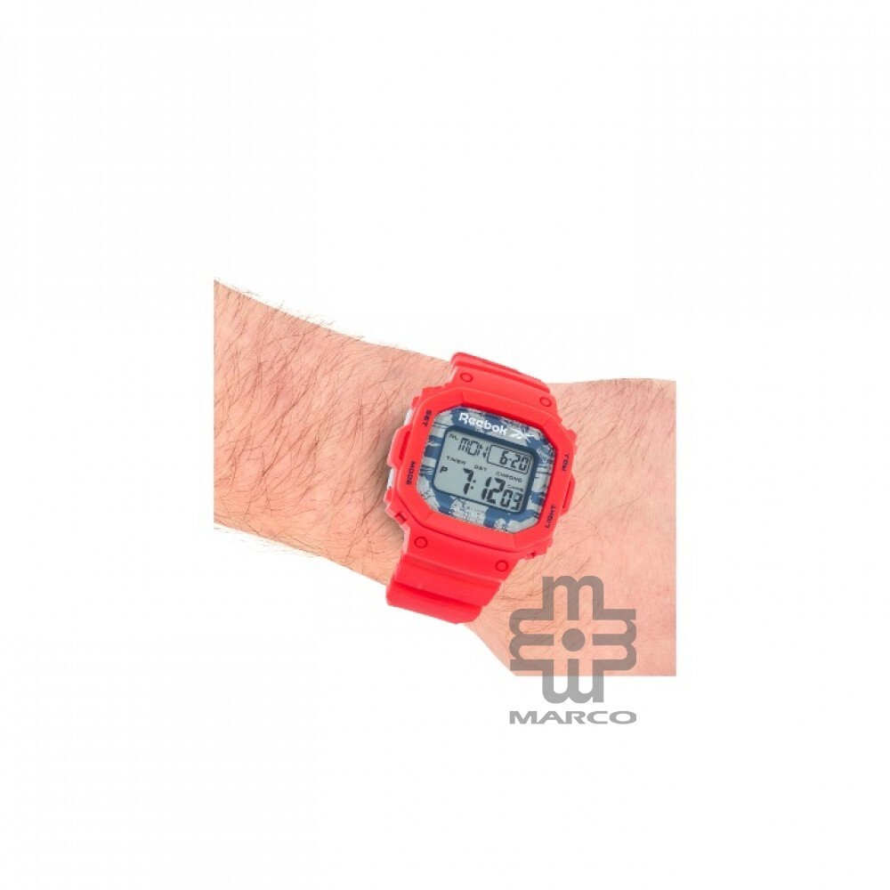 Reebok Proud RV-POD-G9-PRPR-WS Excellent Red Men Watch | Digital Dial ...