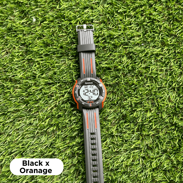 Reebok Locust RV-LOC-G9-PNPN-WN Navy Grey Men Digital Watch | 45MM ...